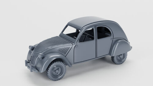 EMP3D 72011341 Citroen 2CV - rozwinięty dach (3D-Printed)