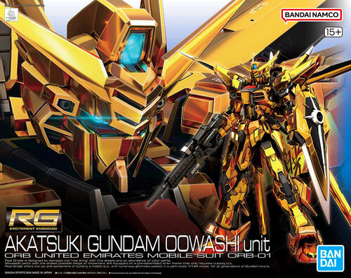 Bandai 67396 Akatsuki Gundam Oowashi Unit - ORB United Emirates Mobile Suit ORB-01