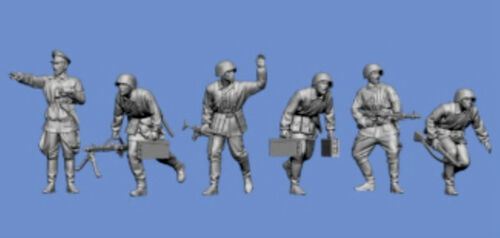 Peddinghaus-Decals 72F359 Waffen SS Grenadiers Kursk No.2 (6 figures / 3D-Printed)