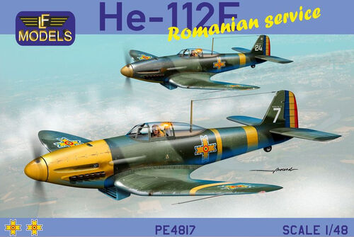 LF Models PE4817 Heinkel He-112 E in Romanian Service