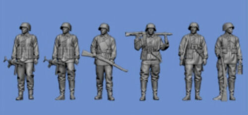 Peddinghaus-Decals 72F358 Waffen SS Grenadiers Kursk No.1 (6 figures / 3D-Printed)
