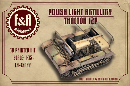 F&A Miniatures 35022 Polish Light Artillery Tractor C2P