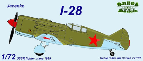 Omega Models 72107 Jacenko I-28 (1939 / Soviet Union)