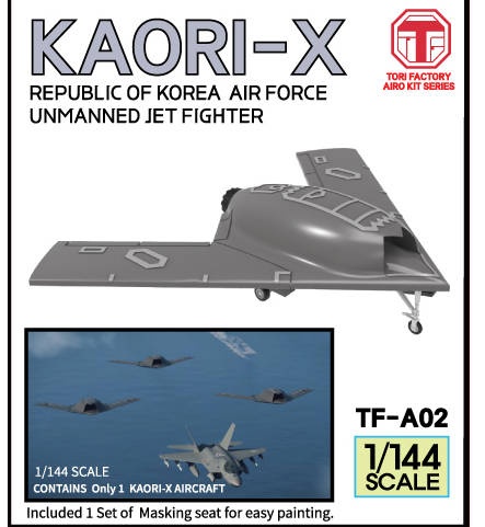 Tori Factory TF-A02 Kaori-X - ROKAF Unmaned Jet Fighter