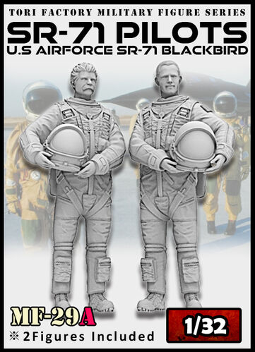 Tori Factory MF-29A SR-71 Pilots Set (2 Figures)