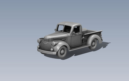 EMP3D 72011337 Półciężarówka Chevrolet 3100 - półtonowa (Model 1942 / 3D-Printed)