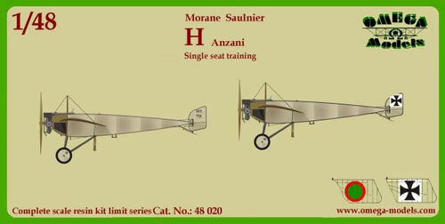 Omega Models 48020 Morane Saulnier H Anzani (Portugal and Germany)