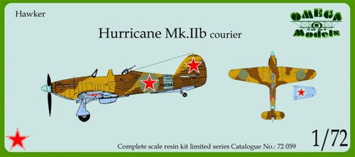 Omega Models 72059 Hawker Hurricane Mk.IIb Courier (Soviet Union)