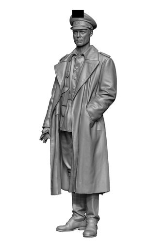 H3MODELS 35118 Wehrmacht WW2 Officer - Coat Version (1 Figure)