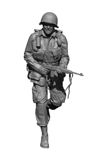 H3MODELS 35125 US WW2 Paratroopers in Normandy 3 (1 Figure)
