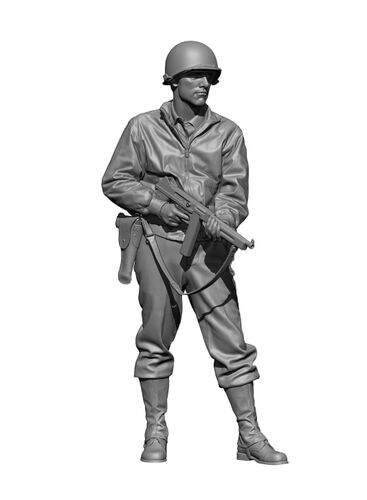 H3MODELS 35127 US WW2 Army Thompson Gunnner (1 Figure)