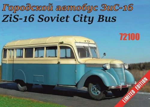 Zebrano 72100 ZIS-16 Soviet City Bus