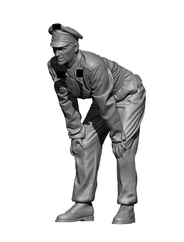 H3MODELS 24069 German WW2 Panzer Crew (1 Figure)