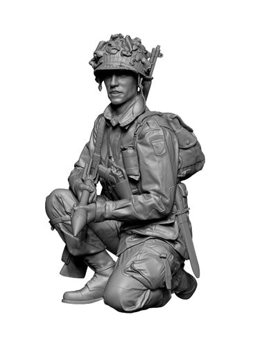 H3MODELS 24078 US WW2 Paratroopers - Bazooka Loader (1 Figure)