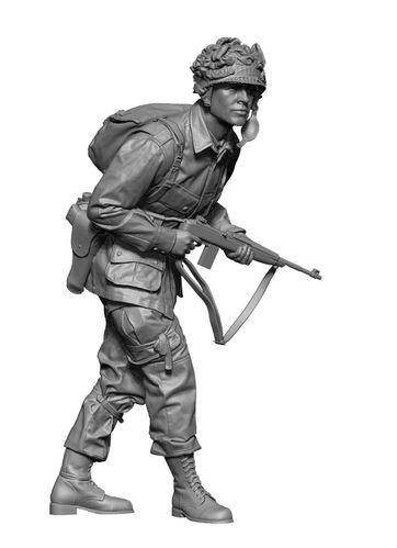 H3MODELS 24083 US WW2 Paratroopers - Warrior (1 Figure)