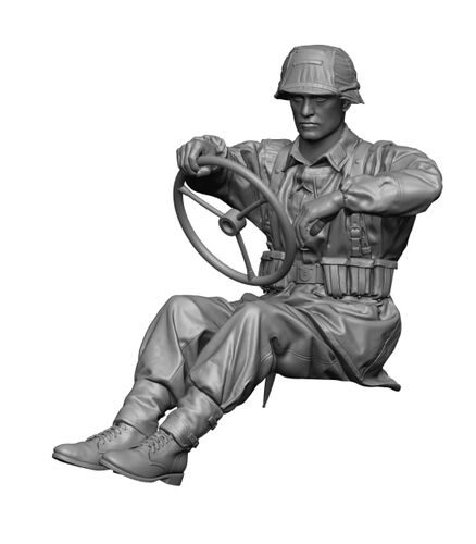 H3MODELS 24120 German WW2 Waffen SS Kubelwagen Driver (1 Figure)