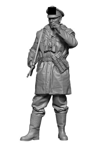 H3MODELS 24128 German WW2 SS Officer Winter Uniform (1 Figure)