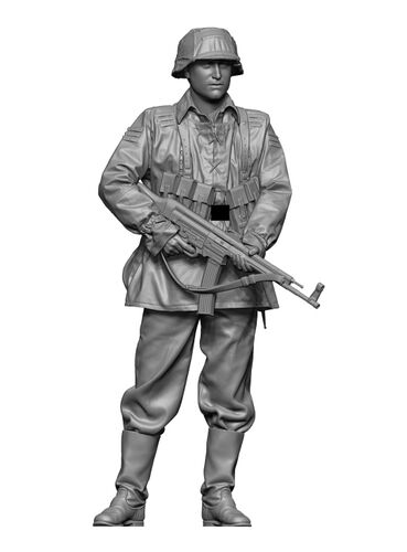 H3MODELS 24131 German WW2 SS Gunner with StG44 (1 Figure)