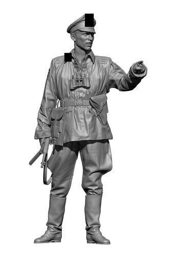 H3MODELS 24135 German WW2 SS Commander (1 Figure)