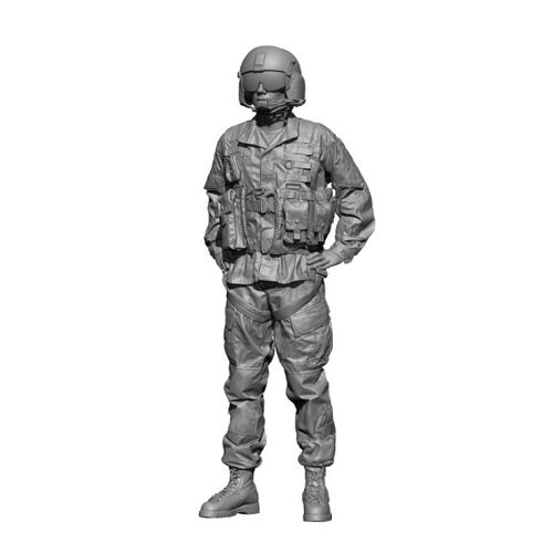 H3MODELS 35010 US Modern Rotorhead (1 Figure)