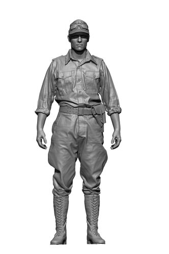 H3MODELS 35021 German WW2 DAK Officer (1 Figure)