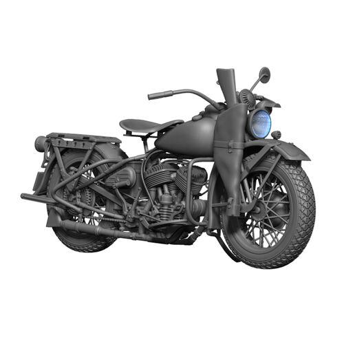 H3MODELS 16001 US Army Motorcycyle Harley Davidson "Iron Horse"