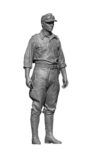 H3MODELS 16021 German WW2 DAK Officer