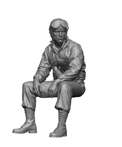 H3MODELS 16024 US WW2 Tank Commander 2