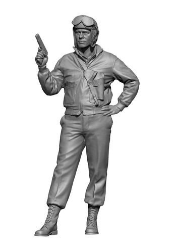 H3MODELS 16026 US WW2 Tank Commander 3