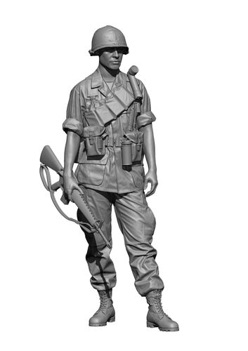 H3MODELS 16100 US Sergeant (Vietnam War / 1 Figure)