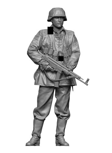 H3MODELS 16131 German WW2 Waffen SS StG44 Gunner (1 Figure)