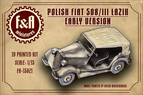 F&A Miniatures 35021 Polish Fiat 508/III Łazik Early Version