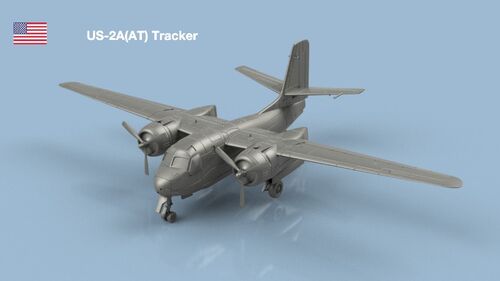 L'Arsenal 2.0 3D700597US Civil Tracker S-2F3AT Turbo - 3D printing (2 planes)