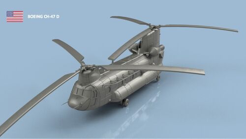 L'Arsenal 2.0 3D200549 Boeing CH-47 D Chinnok - 3D printing (1 helicopter)