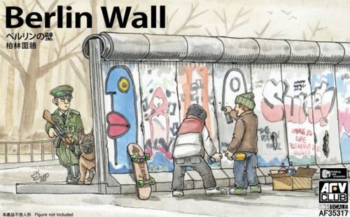 AFV Club 35317 Berlin Wall (3 Pieces)