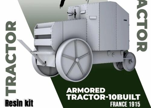 Peddinghaus-Decals 72Y048 Armoured Tractor-10 Built France 1915