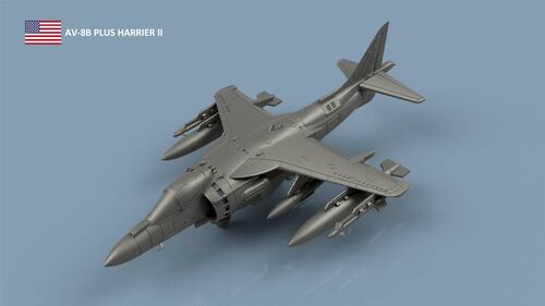 L'Arsenal 2.0 3D144399 AV-8 B Plus Harrier II USN - 3D printing (1 plane)