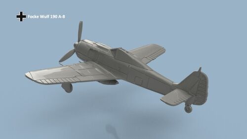 L'Arsenal 2.0 3D144547 Focke Wulf Fw-190 A-8 - 3D printing (1 plane)