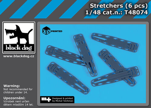 Black Dog T48074 Stretchers (6pcs)