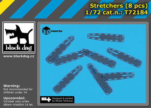 Black Dog T72184 Stretchers (8pcs)
