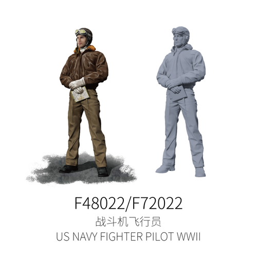 Galaxy-Model F72022 US Navy Fighter Pilot WWII 06