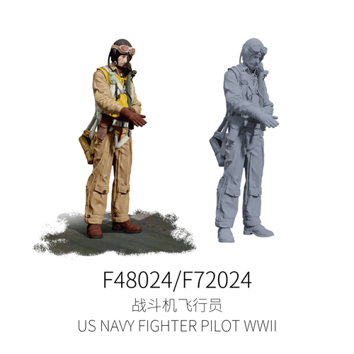 Galaxy-Model F72024 US Navy Fighter Pilot WWII 08