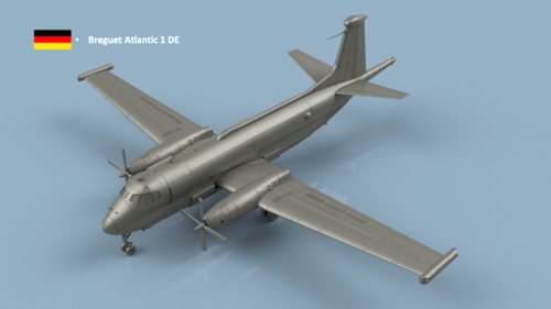 L'Arsenal 2.0 3D144297 Breguet Atlantic 1 Germany - 3D printing (1 plane)