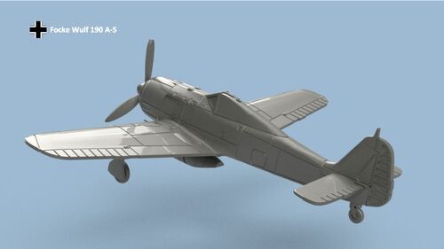 L'Arsenal 2.0 3D100546 Focke Wulf Fw-190 A-5 - 3D printing (1 plane)