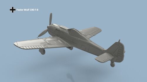 L'Arsenal 2.0 3D100548 Focke Wulf Fw-190 F-8 - 3D printing (1 plane)