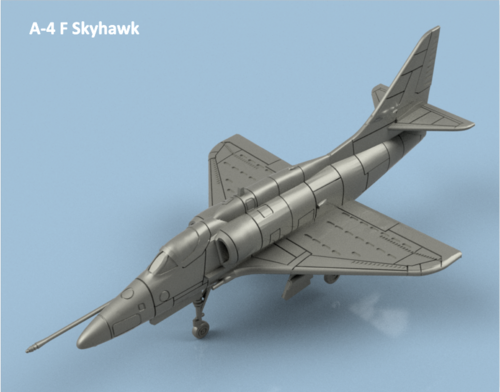 L'Arsenal 2.0 3D144101 Douglas A-4 F Skyhawk - 3D printing (1 plane)