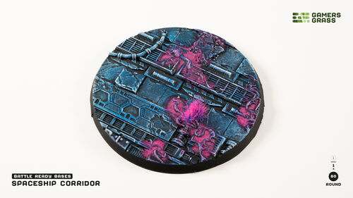 GamersGrass GGB-AIR80 Alien Infestation Base - Round 80mm (x1)
