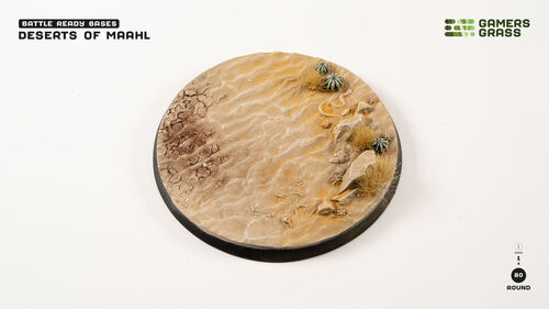GamersGrass GGB-DR80 Deserts Of Maahl Base - Round 80mm (x1)