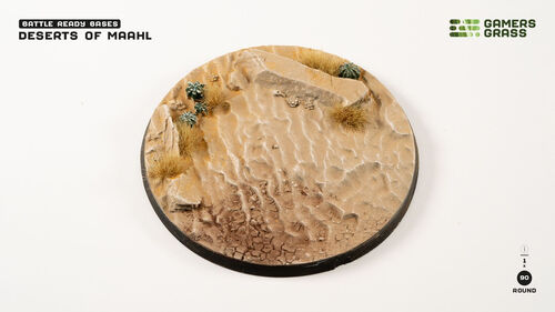 GamersGrass GGB-DR90 Deserts Of Maahl Base - Round 90mm (x1)