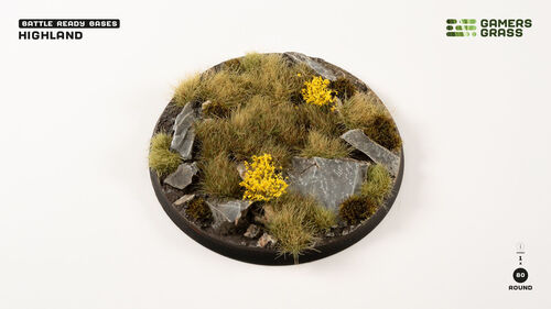 GamersGrass GGB-HLR80 Highland Base - Round 80mm (x1)